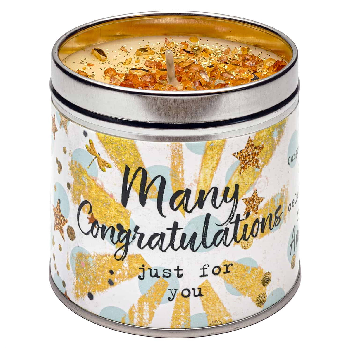 Many Congratulations Candle – Fine & Sandy