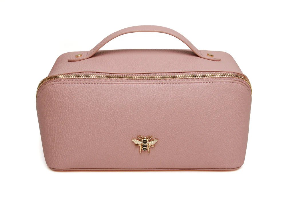 Mini Train Case - Pink – Fine & Sandy