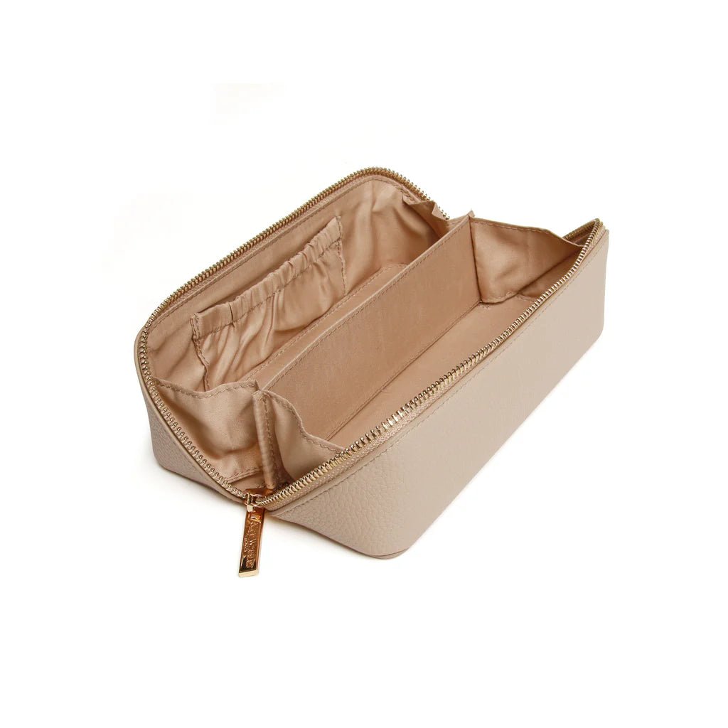 Small Train Case - Stone – Fine & Sandy